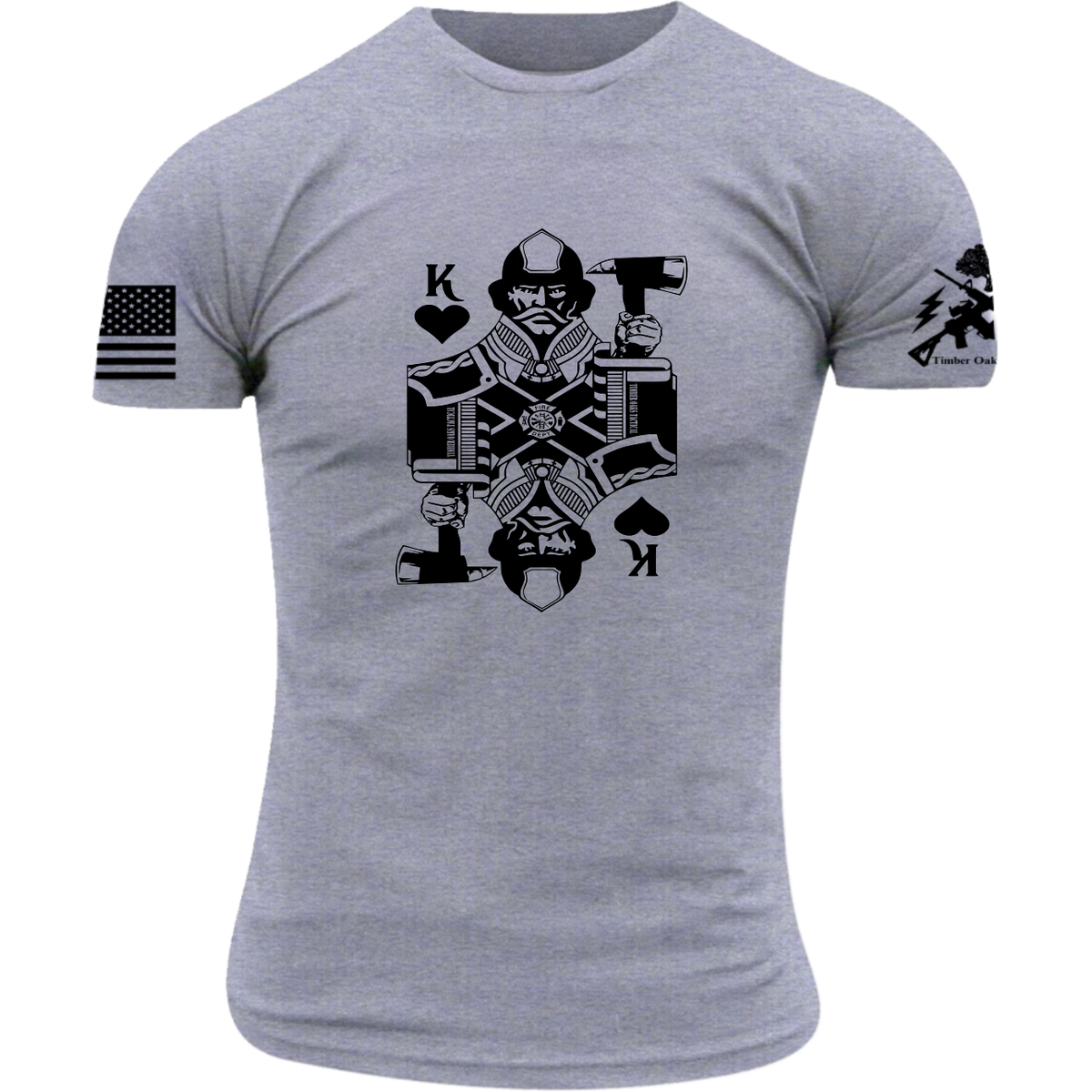 FIREFIGHTER KING OF HEARTS – TimberOaksTactical.com