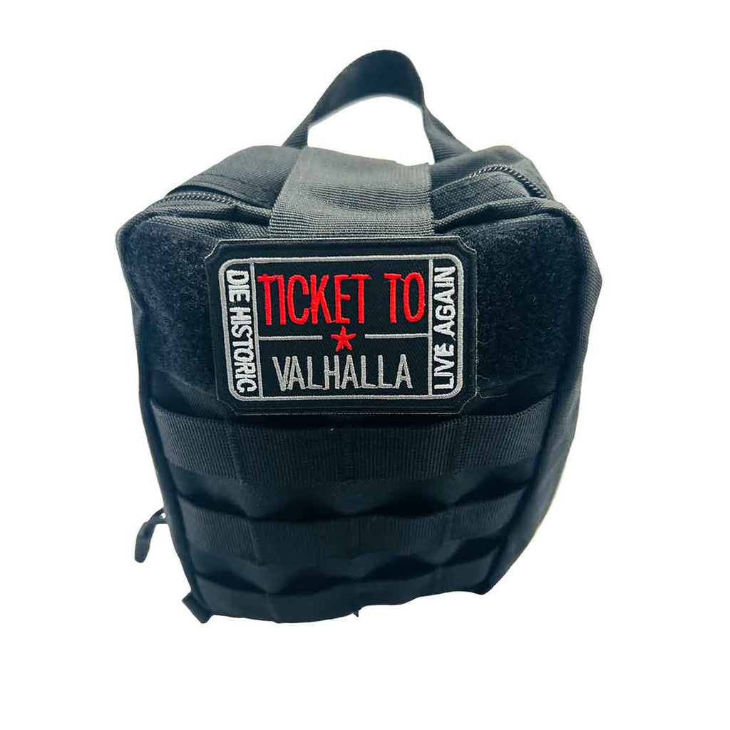 TICKET TO VALHALLA PATCH – Timber Oaks Tactical